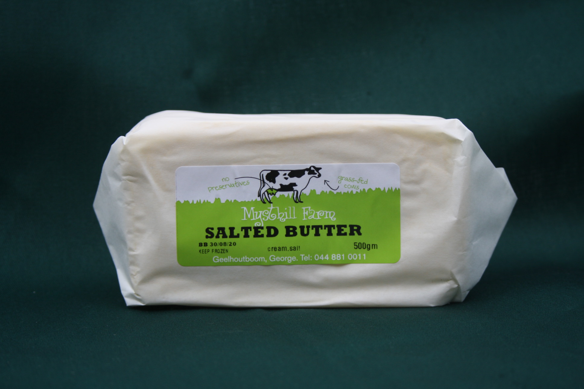 Butter Salted 500g Mysthill Farm butter-salted-500g-mysthill-farm